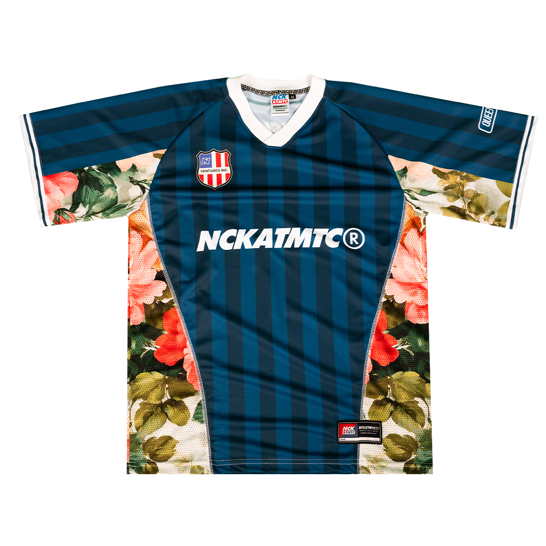 Falco Jersey Tee - Floral Navy – Nick Automatic
