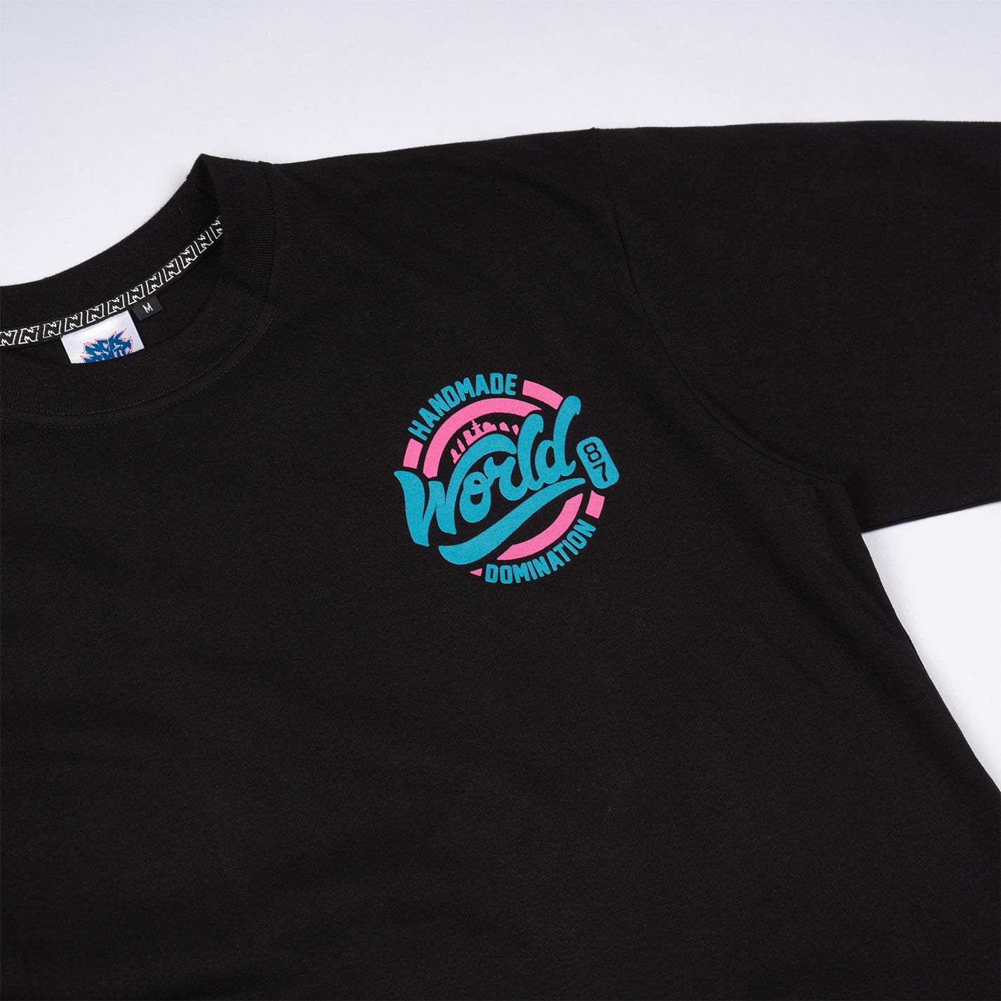 World Domination V2 Neon Tee - Black – Nick Automatic